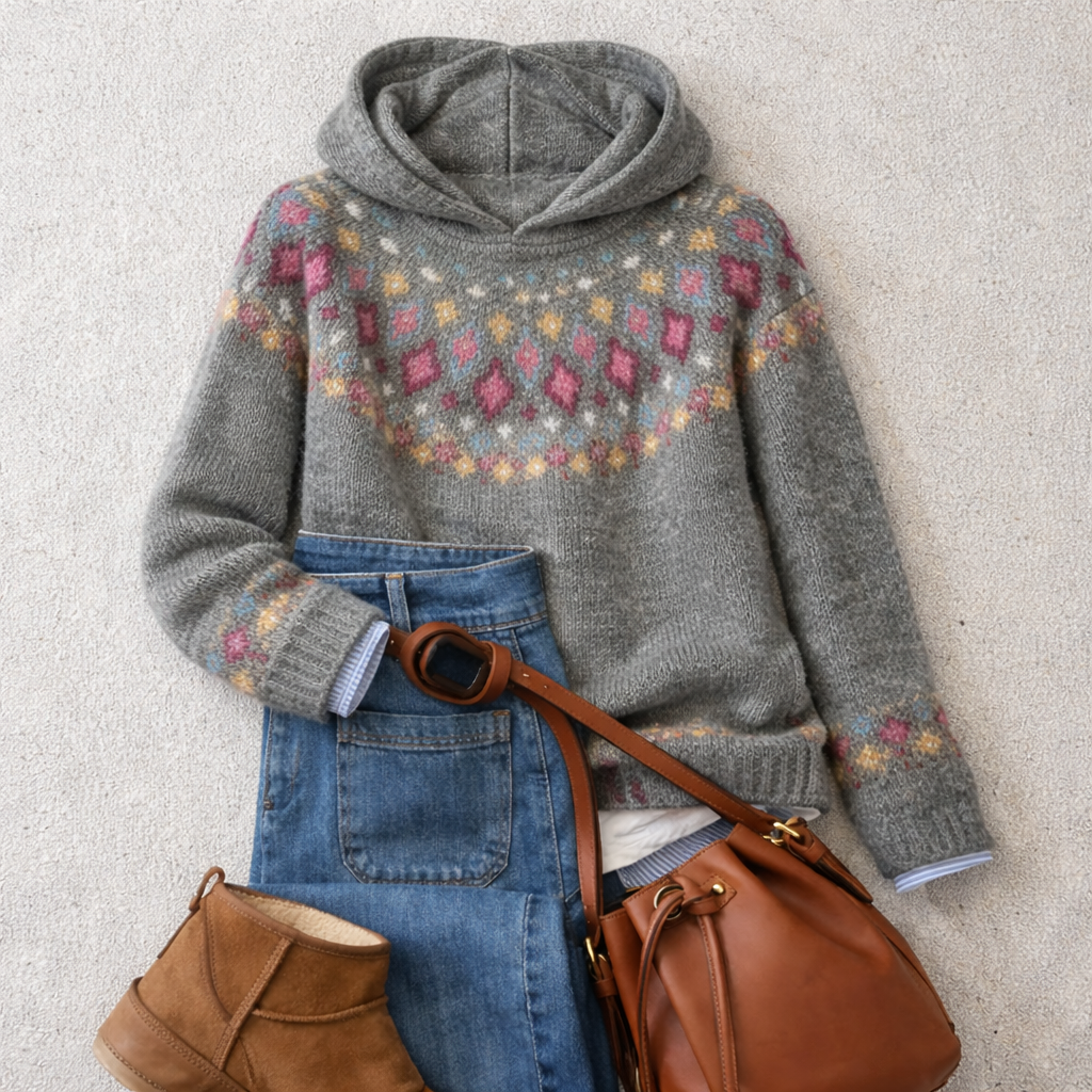 Carol | Warm Nordic Hoodie – Clara & James California